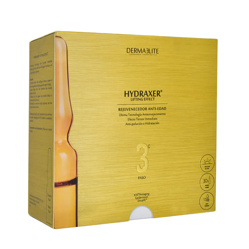 Hydraxer Lifting Effect Rejuvenecedor Anti-Edad x 30amp – Piel Farmaceutica