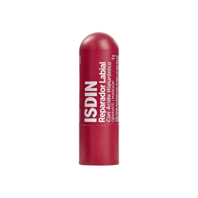 Isdin Reparador Labial con Ácido Hialurónico Granate x 4g – Piel ...