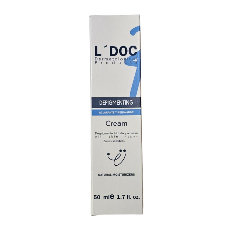 LDOC Despigmentante Aclarante y Renovador Facial x 50mL – Piel Farmaceutica