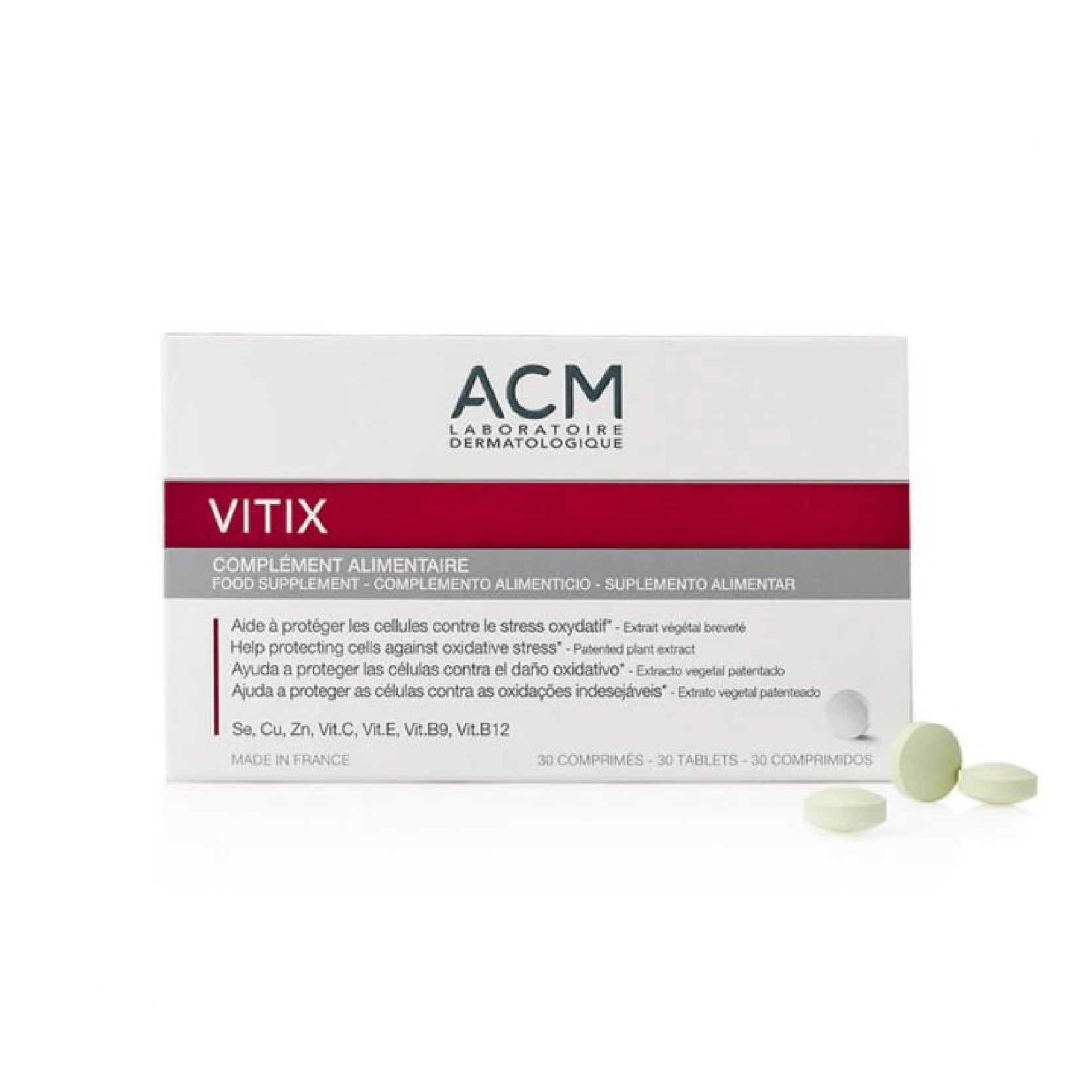 ACM Vitix Comprimidos x 30u – Piel Farmaceutica